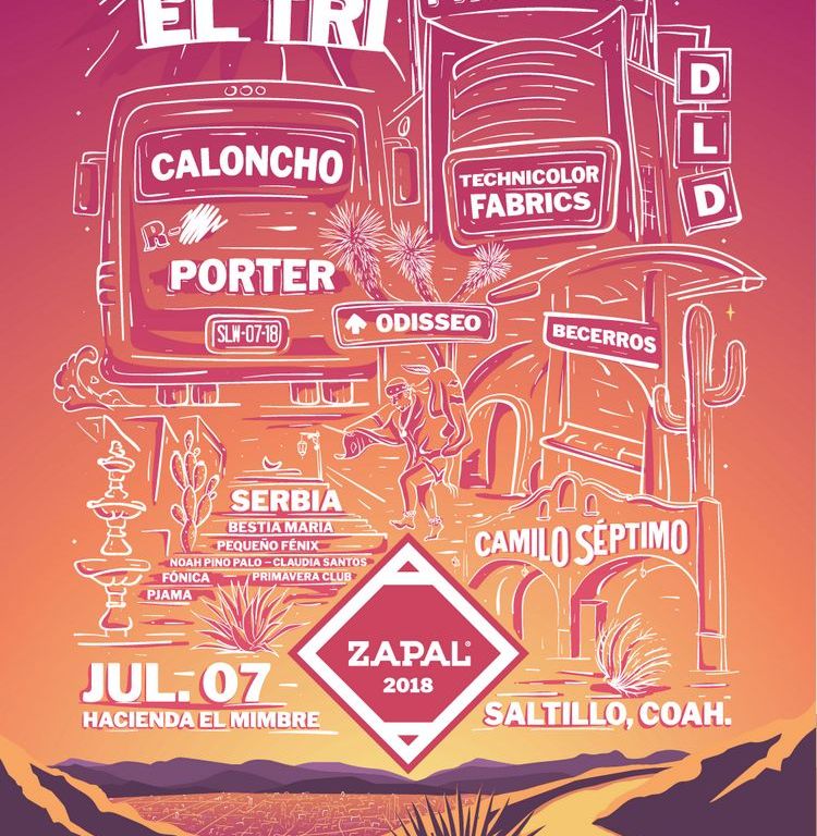 REVELAN EL CARTEL DEL FESTIVAL ZAPAL 2018 - Endorfina Cultural
