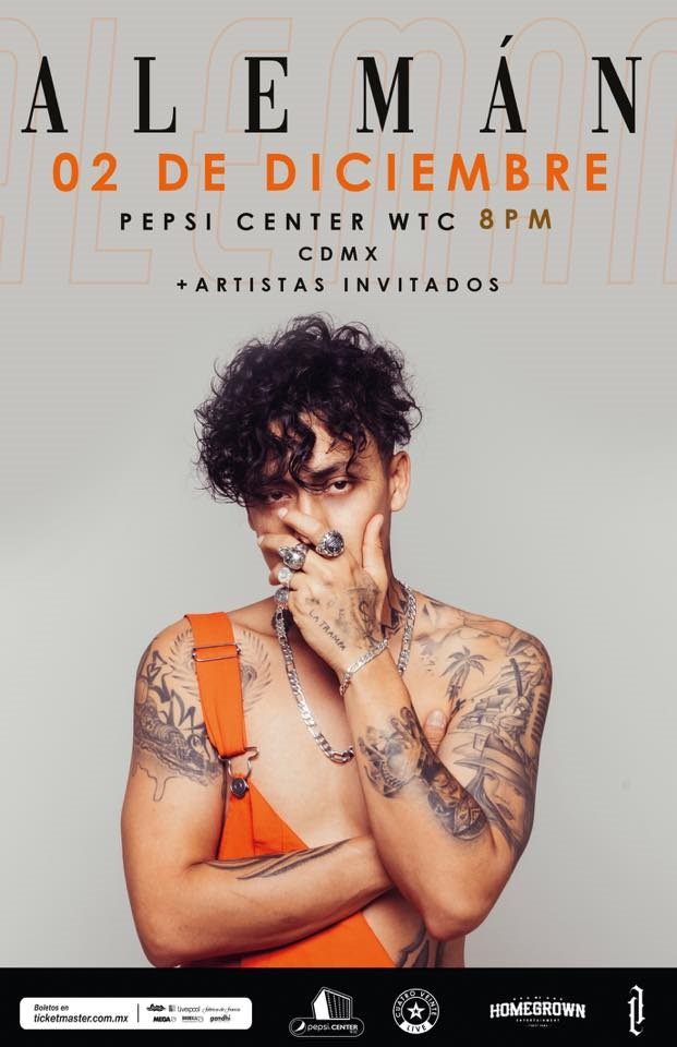 EL PEPSI CENTER RECIBIRÁ EL "ECLIPSE TOUR" DE ALEMÁN - Endorfina Cultural