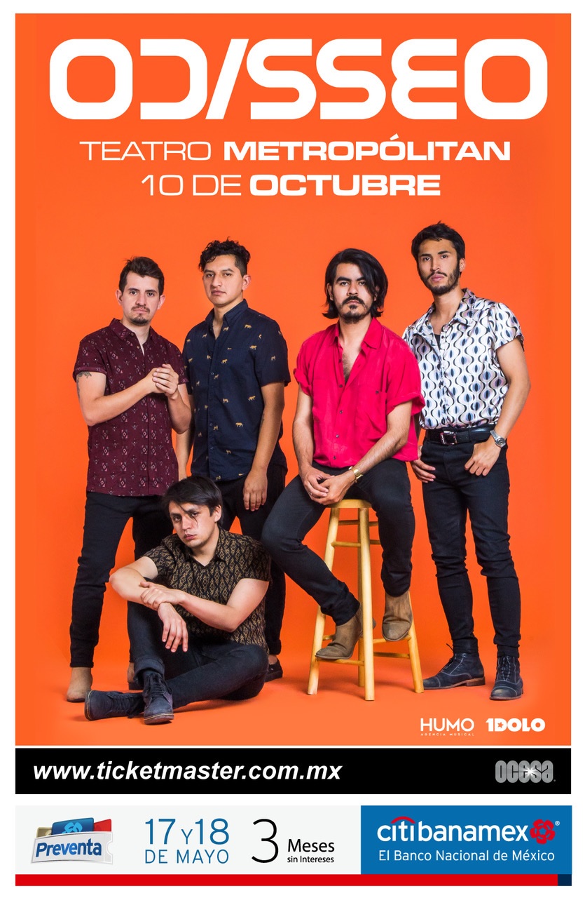ODISSEO VUELVE A LA CDMX PARA MOSTRAR SU NUEVO ÁLBUM - Endorfina Cultural